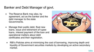 Role of RBI in Indian Banking System | PPT