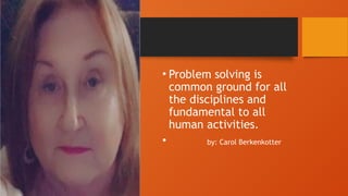 Problem and solution for demo TEACHER DEPED | PPTX