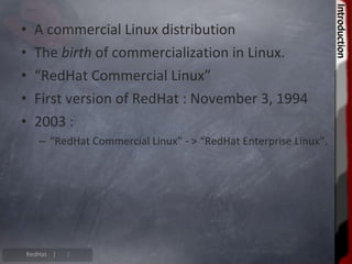 RedHat Linux | PPT
