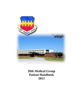 20 MDG Patient Handbook | PDF