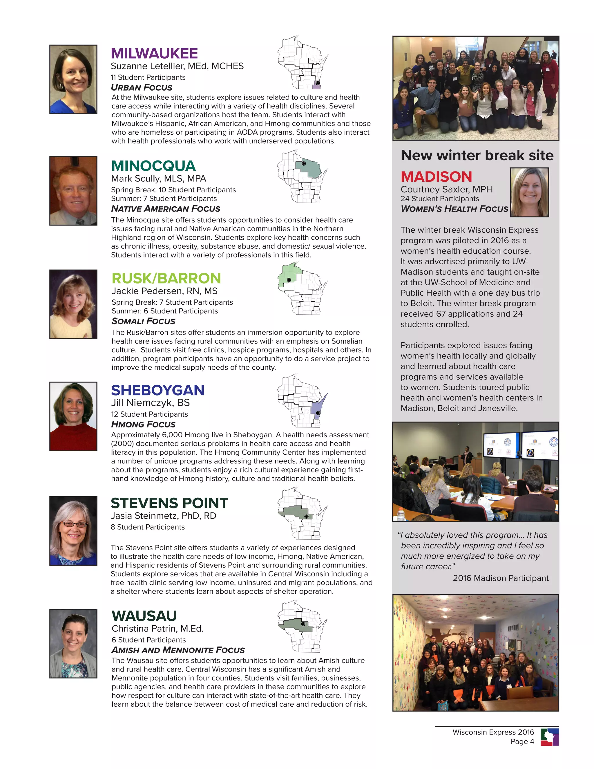 2016 Wisconsin Express Annual Report | PDF