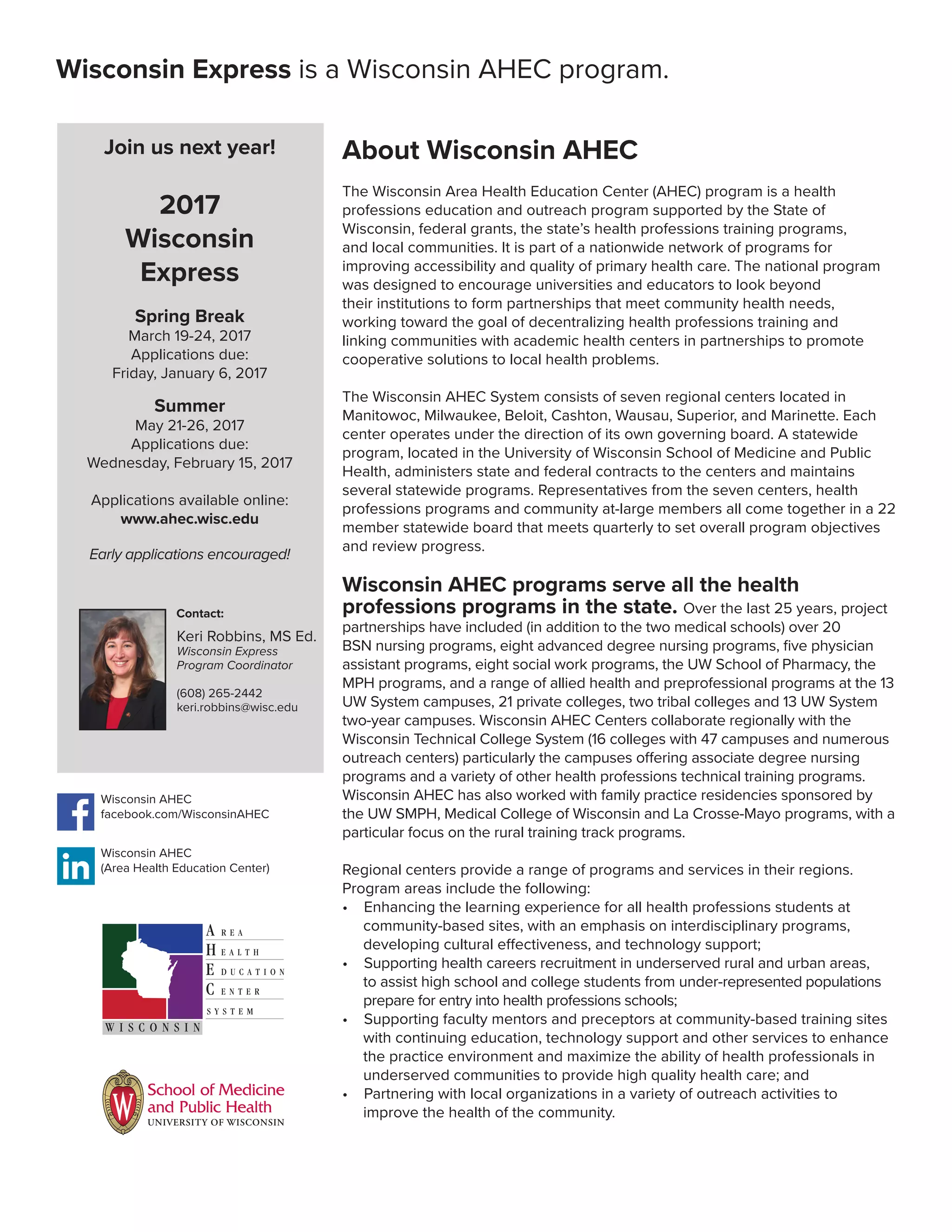 2016 Wisconsin Express Annual Report | PDF