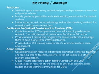 Teacher motivation & teachers’ working conditions: GLOBAL AND REGIONAL ...