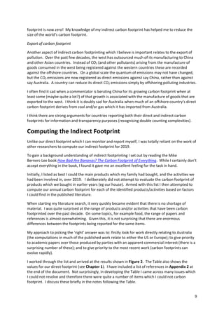 2019 Household Carbon Footprint Report | PDF