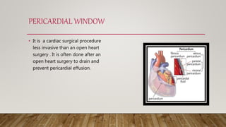 Thoracic surgery and it's management | PPTX