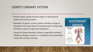 Diagnostic test for genito urinary disease | PPTX