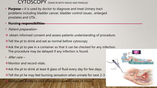 Diagnostic test for genito urinary disease | PPTX