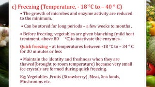 FOOD PRESERVATION TECHNIQUES | PPTX