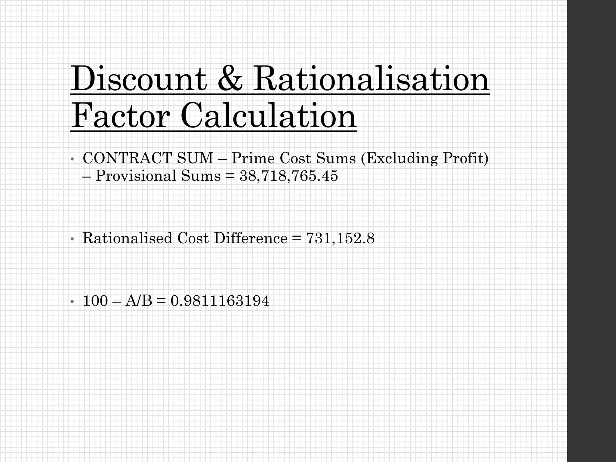 Elemental Cost Analysis | PDF