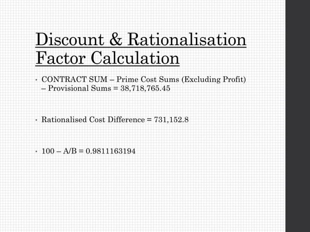 Elemental Cost Analysis | PDF