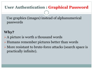 Graphical Password Authentication | PPTX