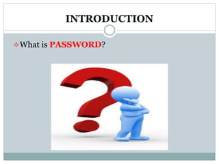 Graphical Password Authentication | PPTX