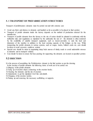 prefabrication structure report | DOCX