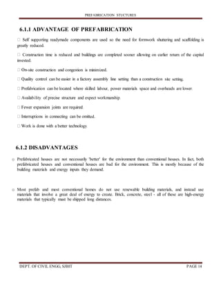 prefabrication structure report | DOCX