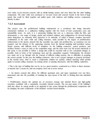 prefabrication structure report | DOCX
