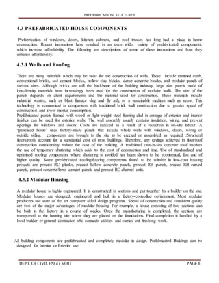 prefabrication structure report | DOCX