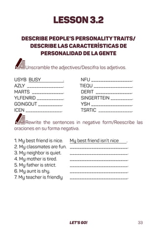 Compendio de ejercicios para los alumnos | PDF