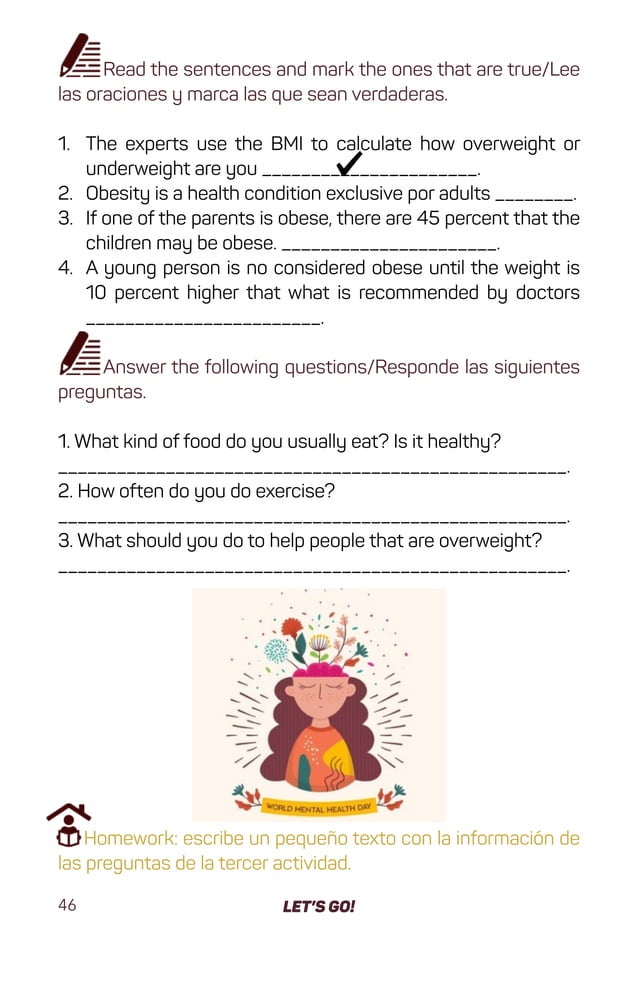 Compendio de ejercicios para los alumnos | PDF