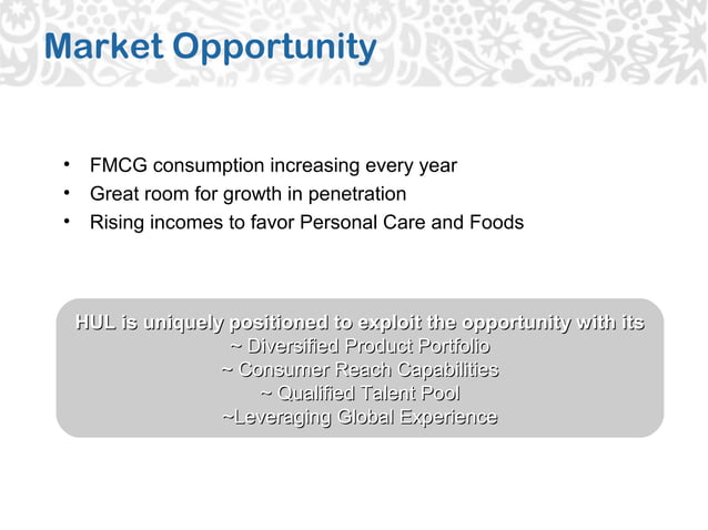 Marketing Strategies of HUL | PPT