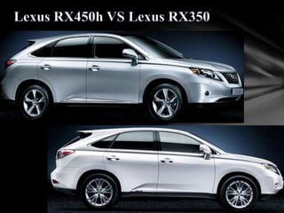 Lexus RX450h | PPTX | Luxury Cars | Auto Type
