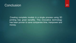 3d printing ppt | PPTX