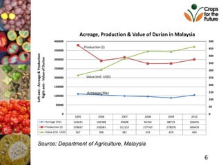 High-value differentiation of durian: Are we missing an opportunity? | PPTX