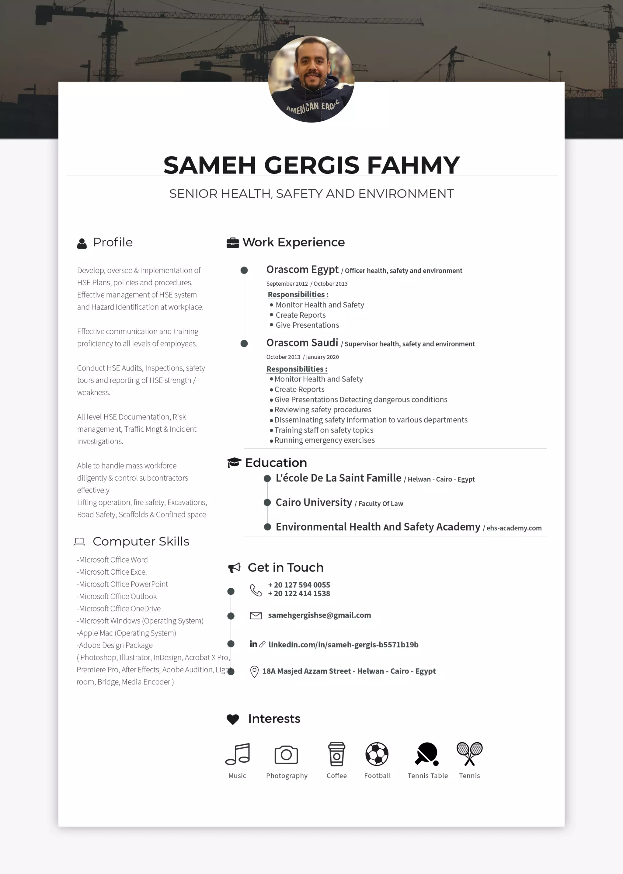 Sameh Gergis CV | PDF