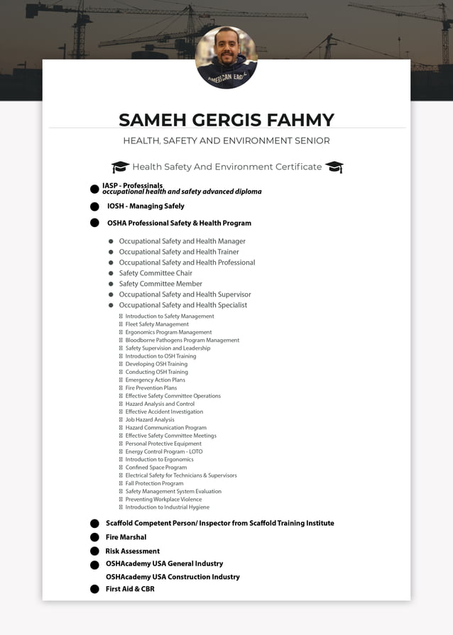 Sameh Gergis CV | PDF