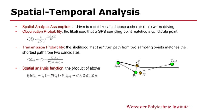Interactive Voting Based Map Matching Algorithm Ppt