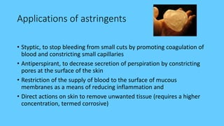 Topical agents | PPTX