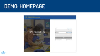 Intranet Design to Streamline Seasonal Staff Recruitment | PPT