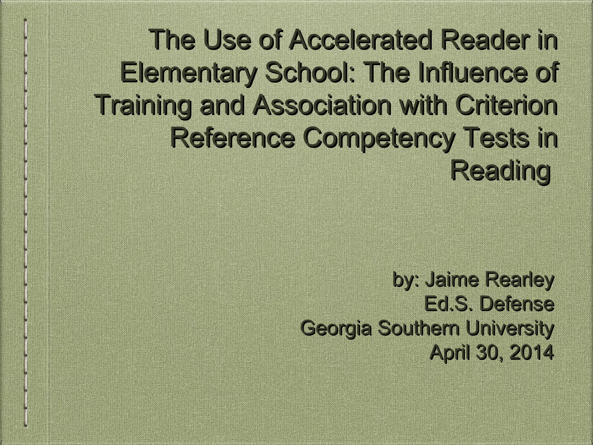 Accelerated Reader and Best Practices | PPT | Educational Assessment | Education