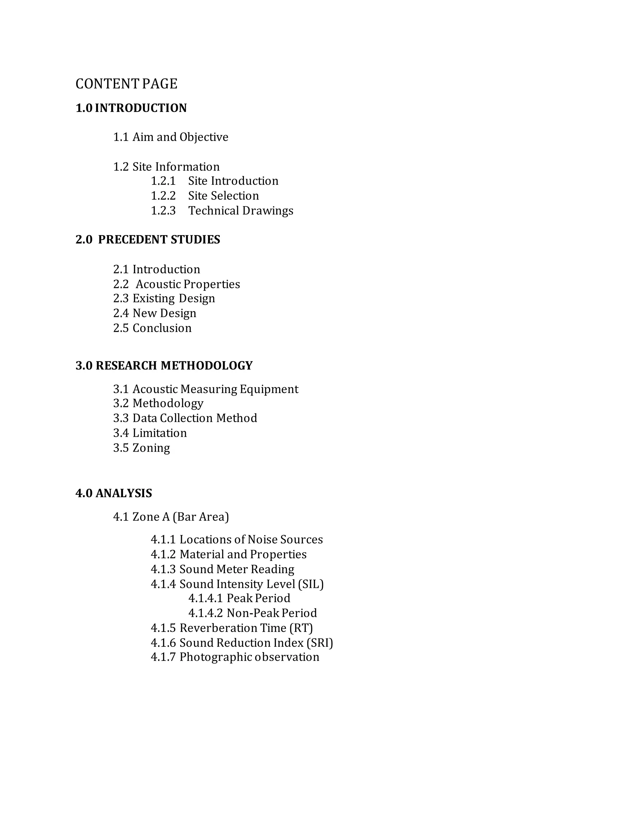 Building Science II: Acoustic Report | PDF