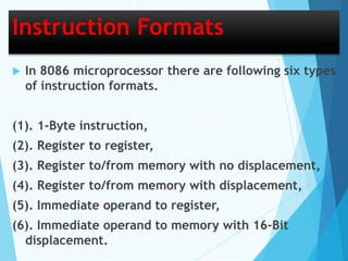 8086 Microprocessor | PPT