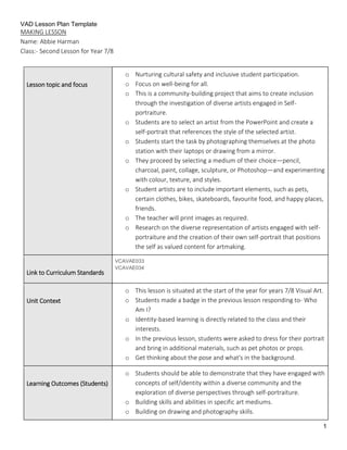 FinalA1LessonPlanMaking.docxdvdnlskdnvsldkvnsdkvn | PDF