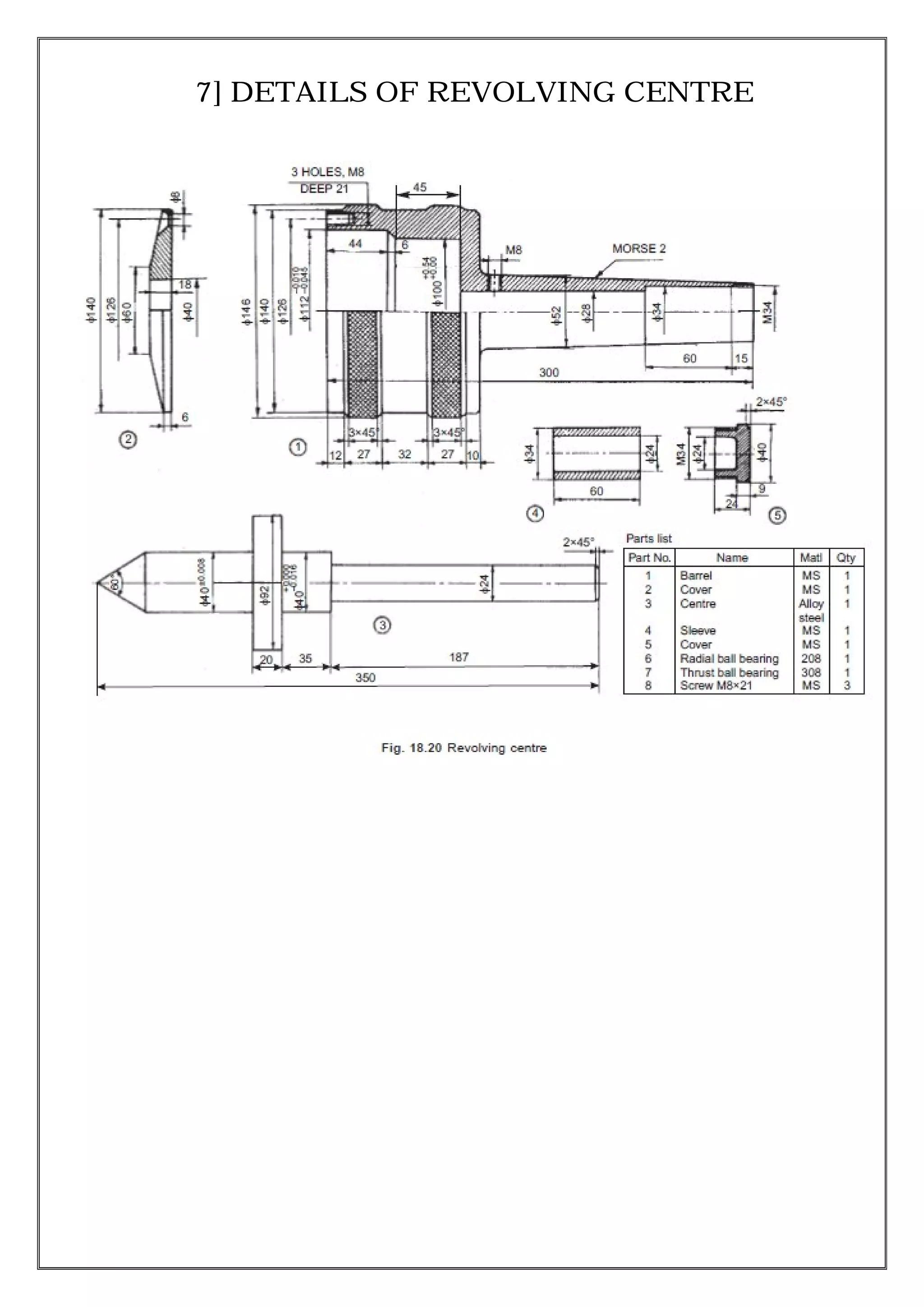Assembly and Details machine drawing pdf | PDF