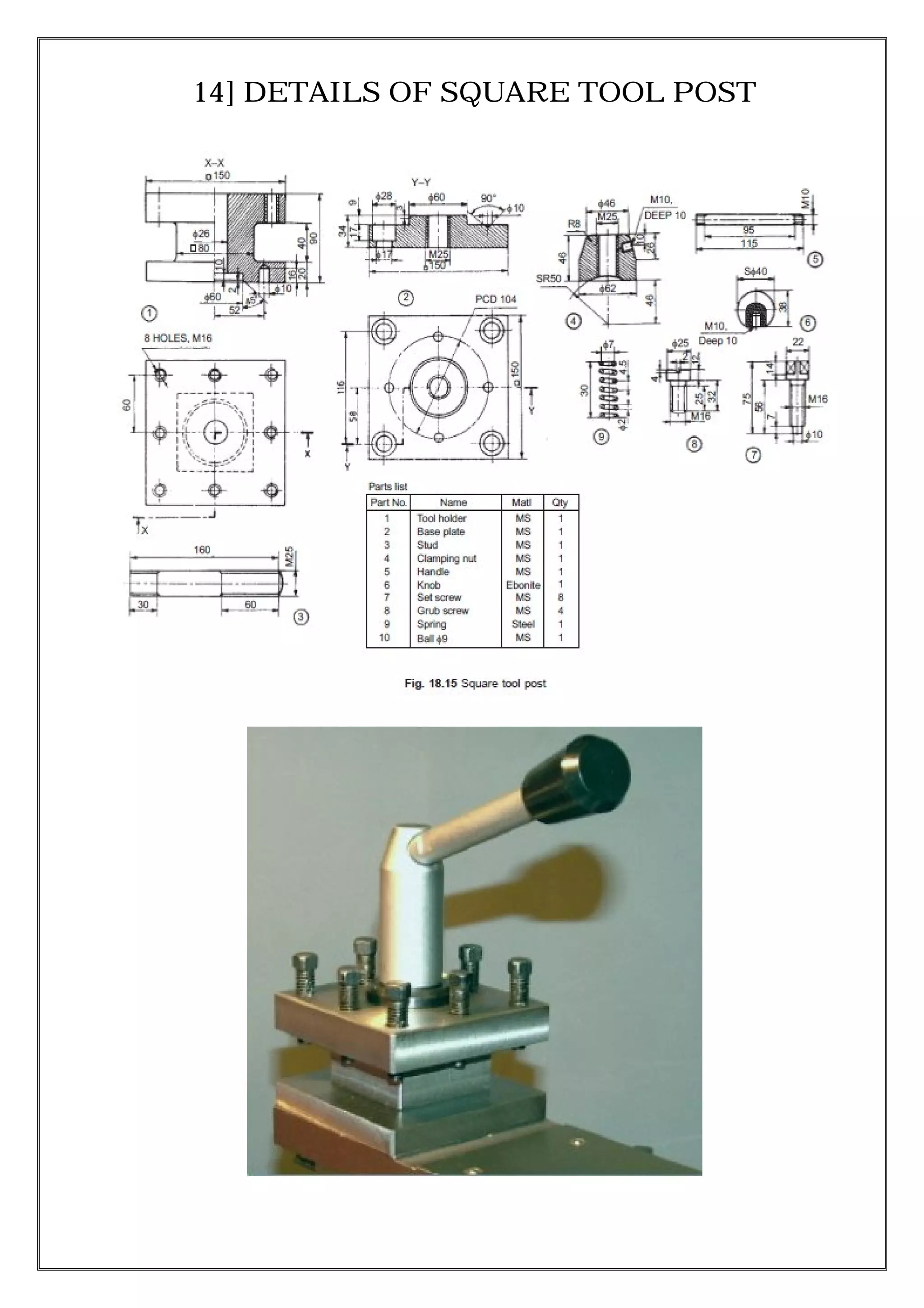 Assembly and Details machine drawing pdf | PDF | Drawing and Sketching ...
