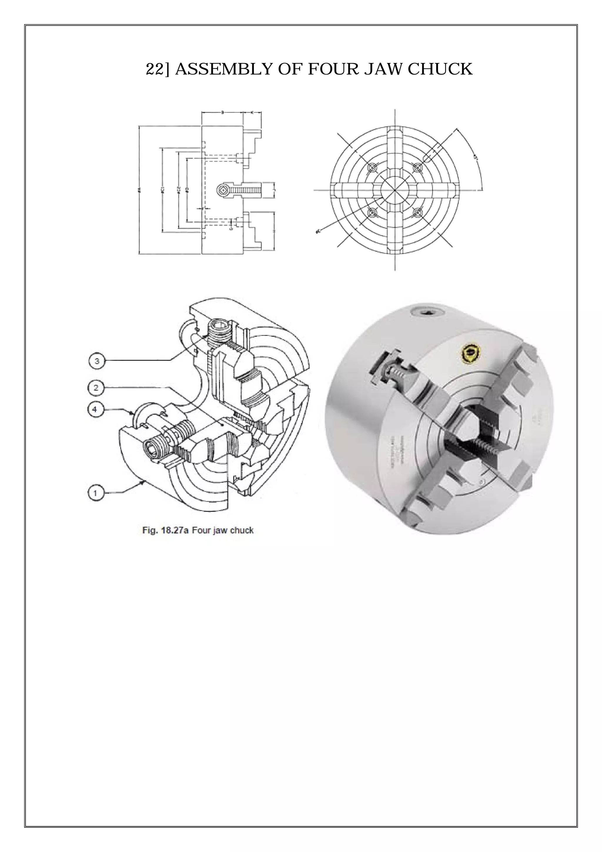 Assembly and Details machine drawing pdf | PDF | Drawing and Sketching ...