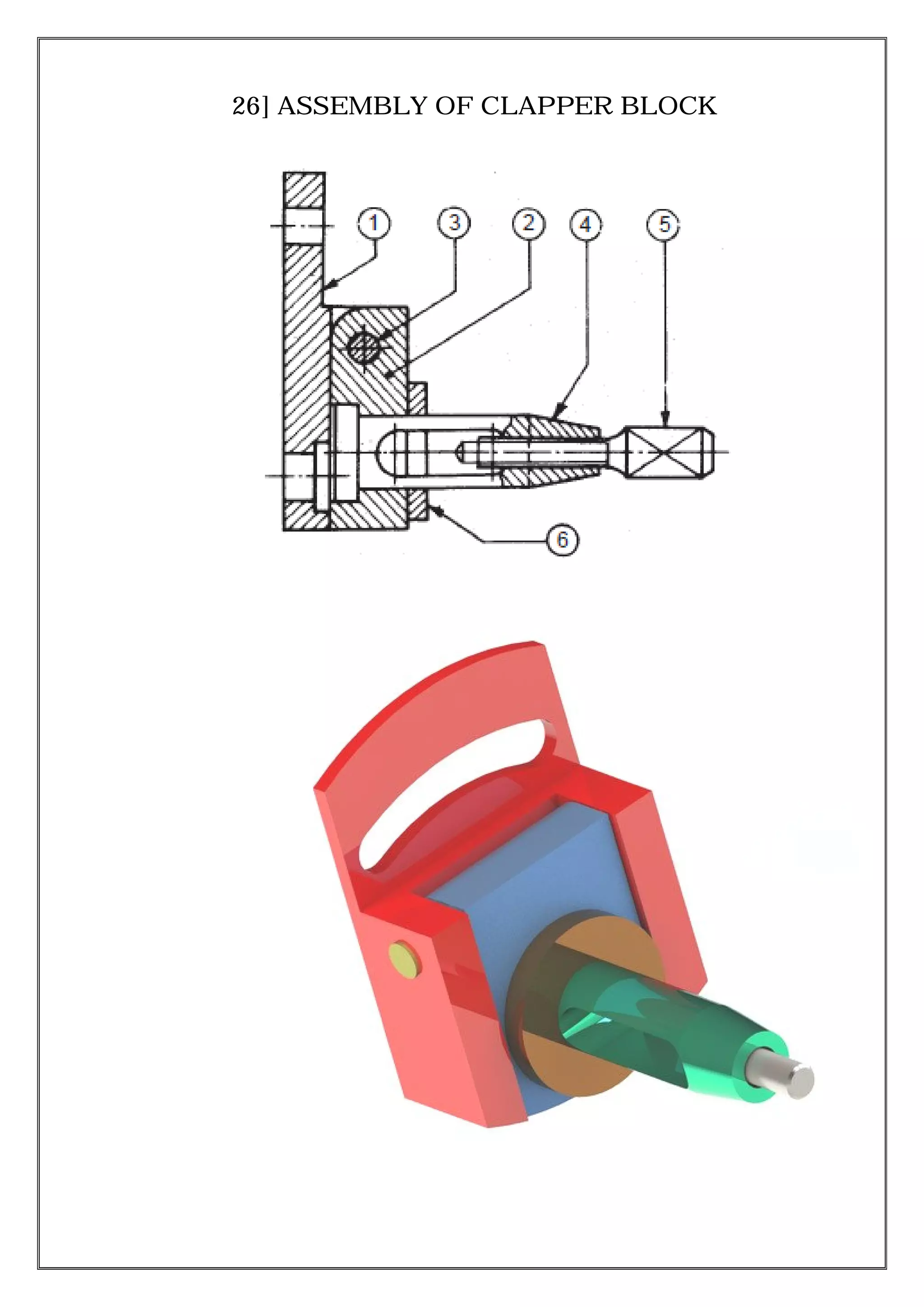 Assembly and Details machine drawing pdf | PDF