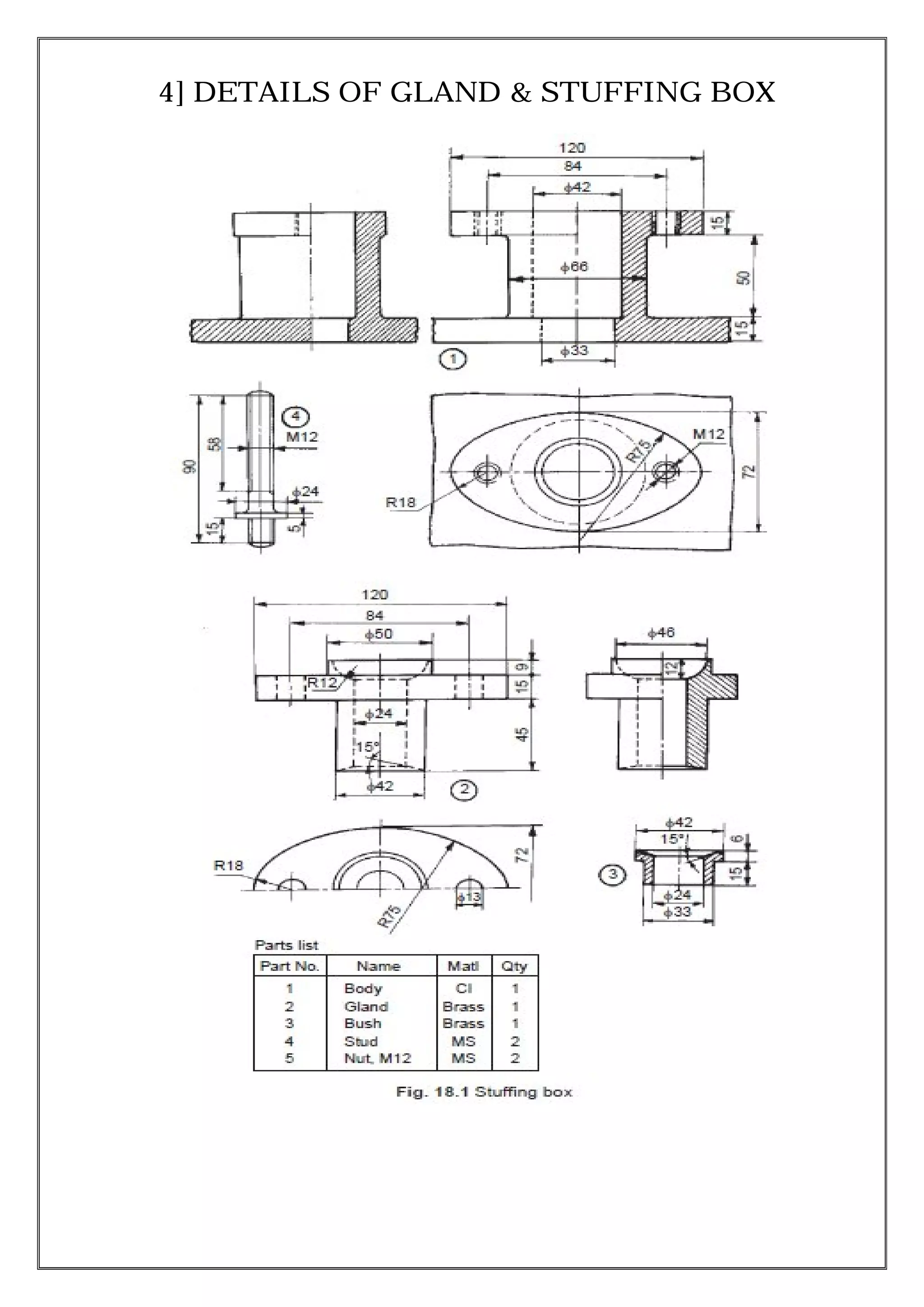 Assembly and Details machine drawing pdf | PDF