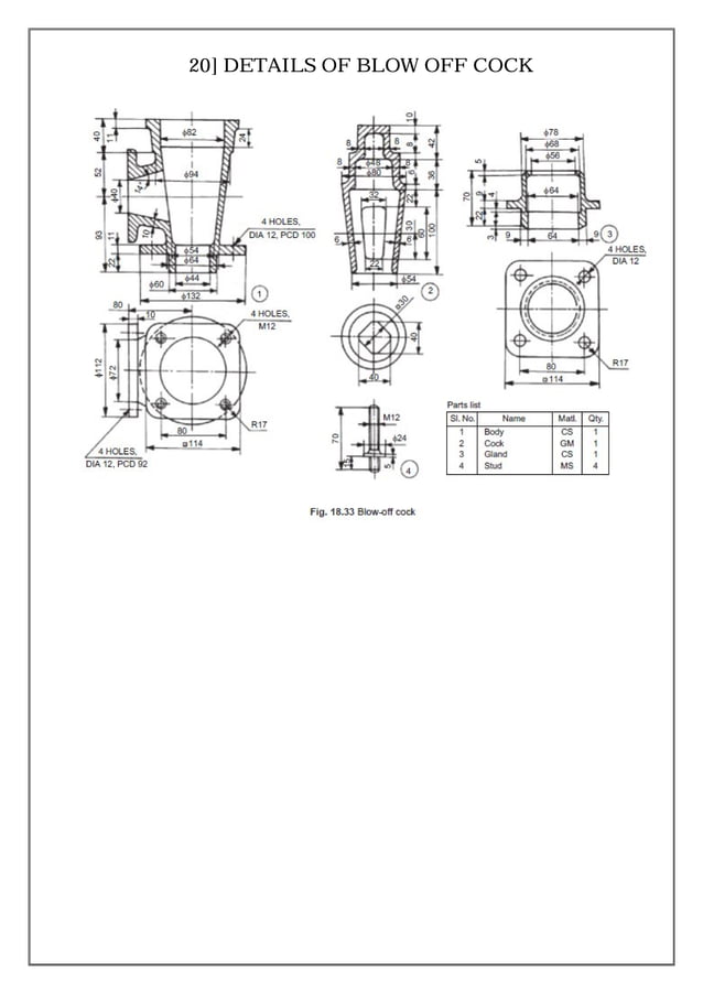 Assembly and Details machine drawing pdf | PDF | Drawing and Sketching ...
