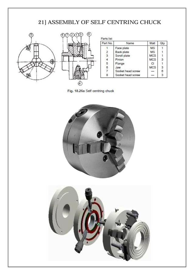 Assembly and Details machine drawing pdf | PDF | Drawing and Sketching ...