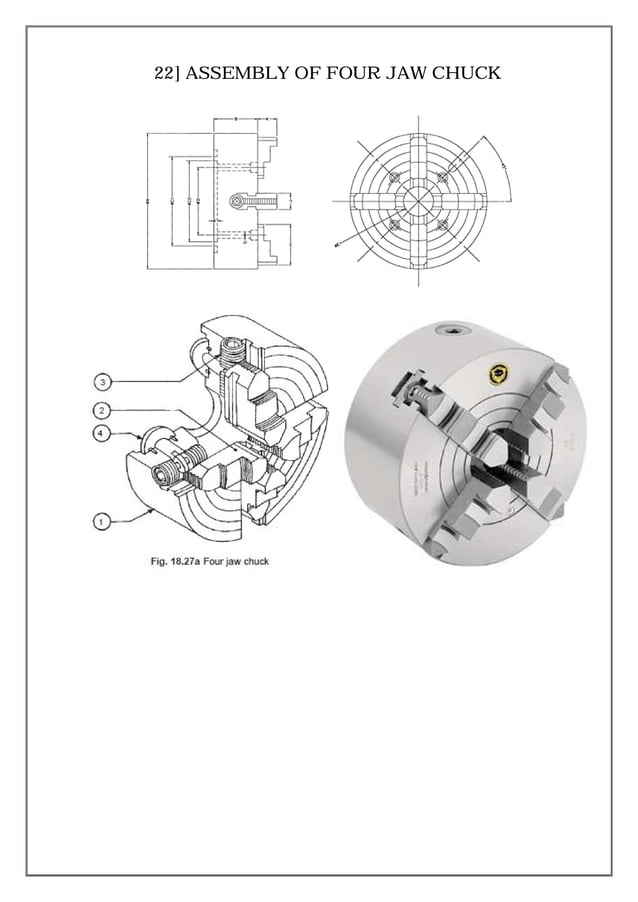 Assembly and Details machine drawing pdf | PDF | Drawing and Sketching ...