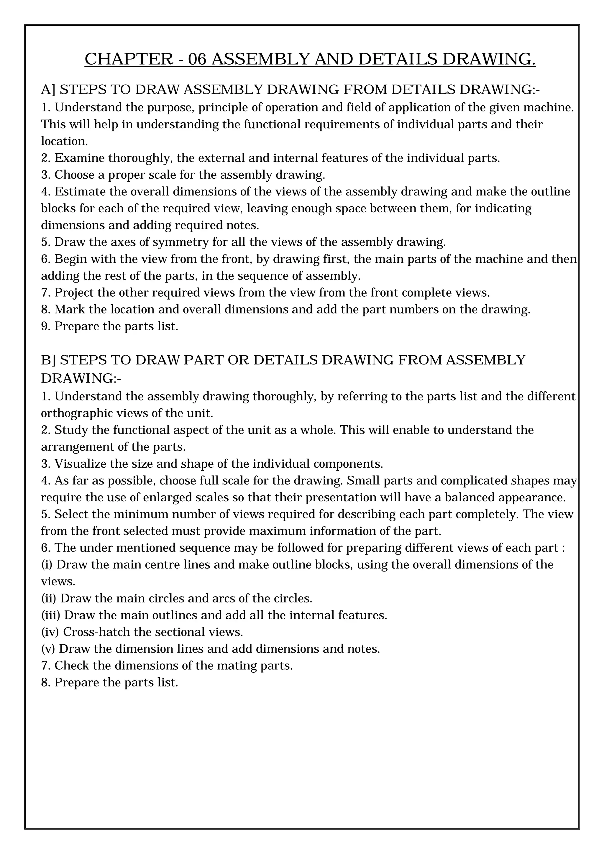 Assembly and Details | PDF