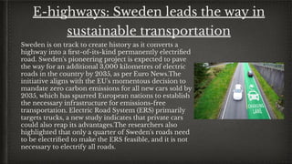 Sustainable Development In Swedan | PDF