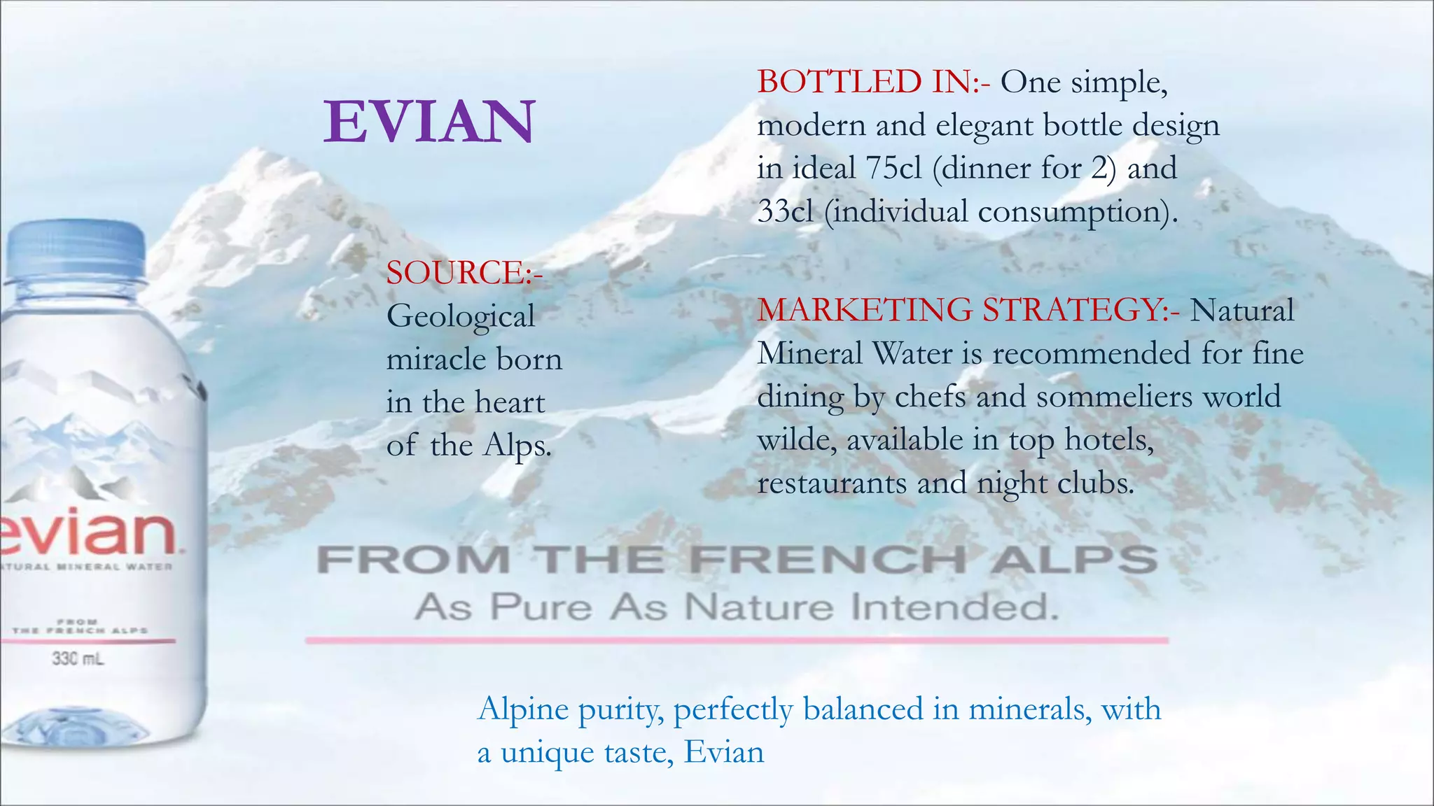 natural mineral water | PPTX