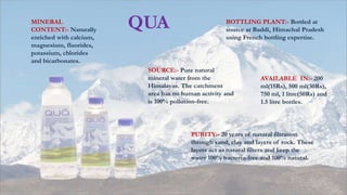 natural mineral water | PPTX