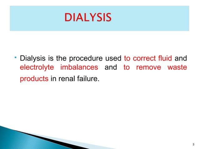 Dialysis | PPT