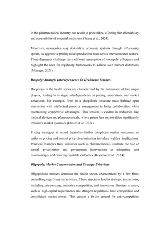 Market structure: perfect competition, monopoly, duopoly, oligopoly in ...