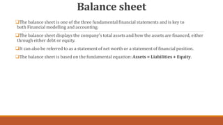 Final account, Balance sheet , trading ac , profit & loss ac | PPT